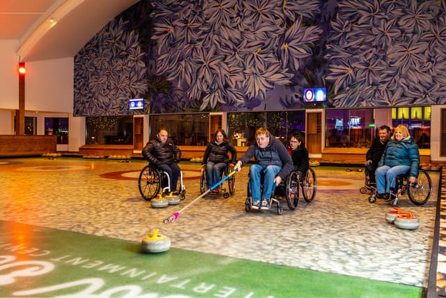 Hire The Flower Bowl Entertainment Centre | Curling Team Building ...